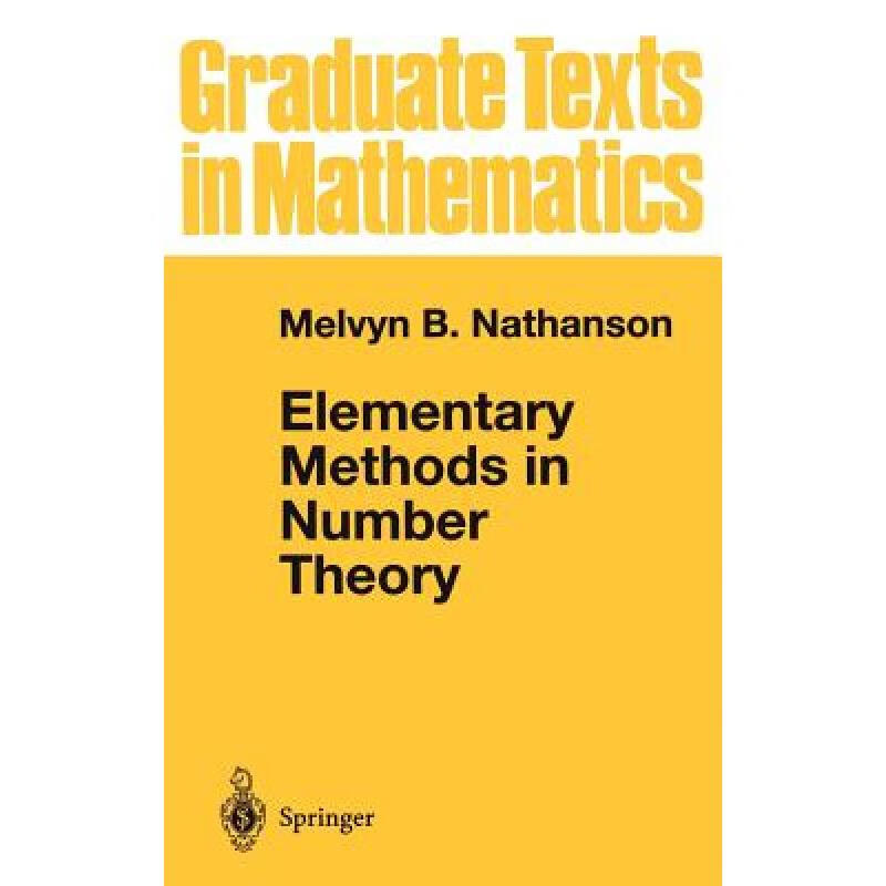 Elementary Methods in Number Theory