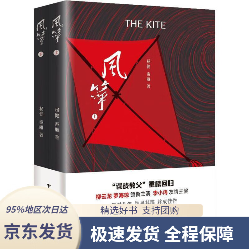 【 京东配送 支持团购】风筝杨健秦丽中国广播影视出版社9787504380661