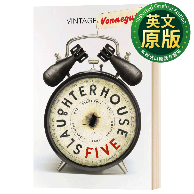 五号屠宰场 Slaughterhouse 5 英文原版 英文版 历史小说 Vonnegut, Kurt