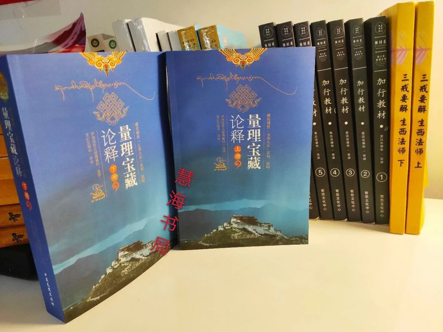 书籍 量理宝藏论释 索达吉堪布 全套两册 藏传佛教 五部大论系列 84课