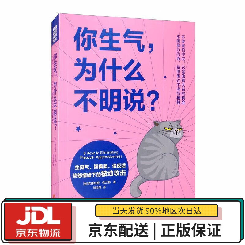 【全新送货上门】你生气，为什么不明说？：生闷气、摆臭脸、说反话，愤怒情绪下的被动攻击 [美安德烈娅·勃兰特,祁怡玮