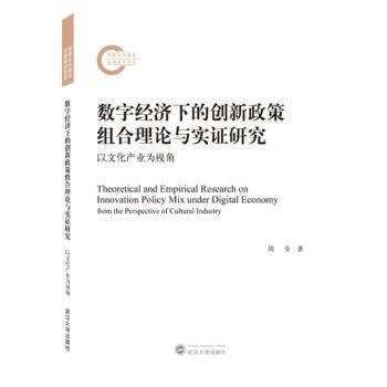 数字经济下的创新政策组合理论与实证研究 周莹 9787307227699