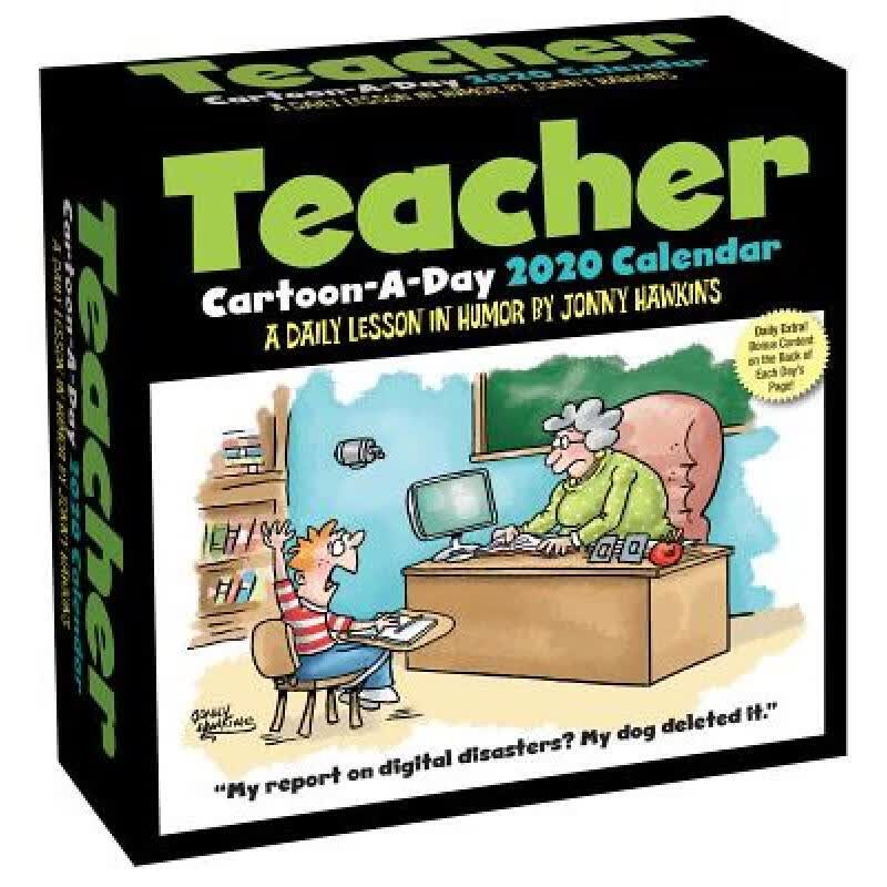 Teacher Cartoon-A-Day 2020 Calendar