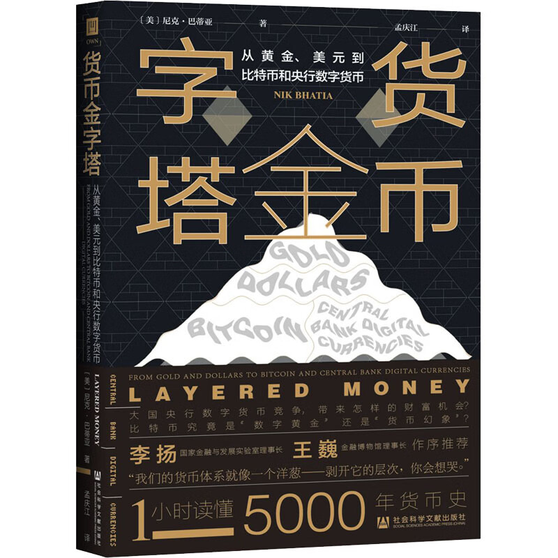 货币金字塔 从黄金、美元到比特币和央行数字货币 图书