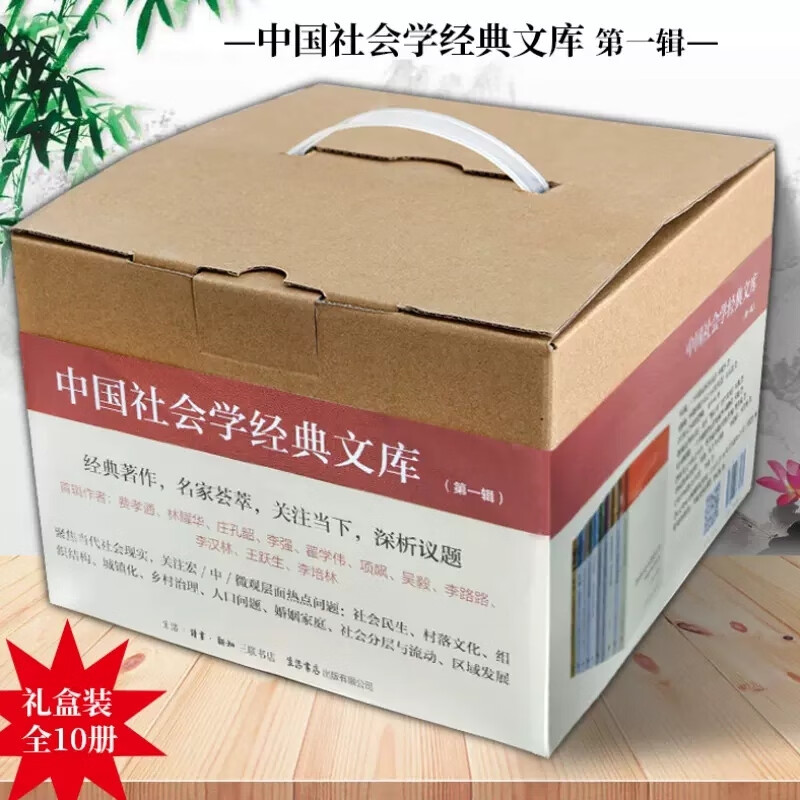 小镇喧嚣中国社会学经典文库12册当代中国社会分层跨越边界的社区中国人行动的逻辑金翼一个中国家族的史记 中国社会学经典文库十册
