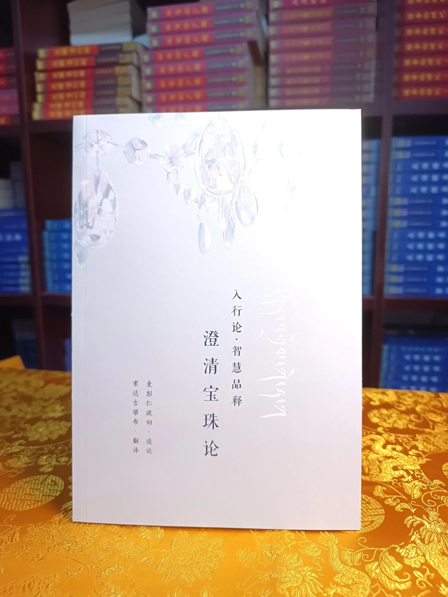 入行论.澄清宝珠论 入行论 智慧品释 麦彭仁波切 索达吉堪布全集6