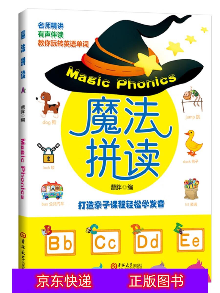 琨艺朗读书籍魔法拼读儿童英语类书籍 魔法拼读