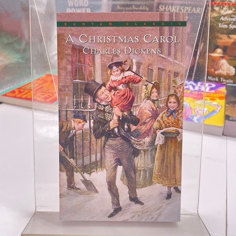进口英文原版现货 A Christmas Carol 圣诞颂歌 经典名著文学初高中大学英语阅读小说 Charles Dickens（查尔斯·狄更斯）著 浙江外文书店