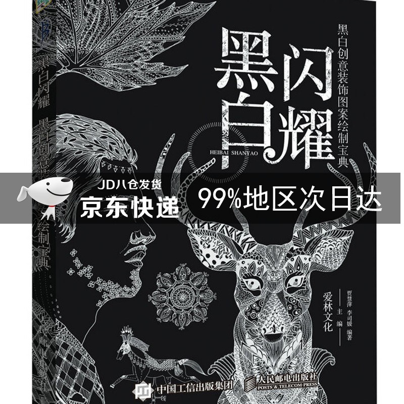 黑白闪耀 黑白创意装饰图案绘制宝典