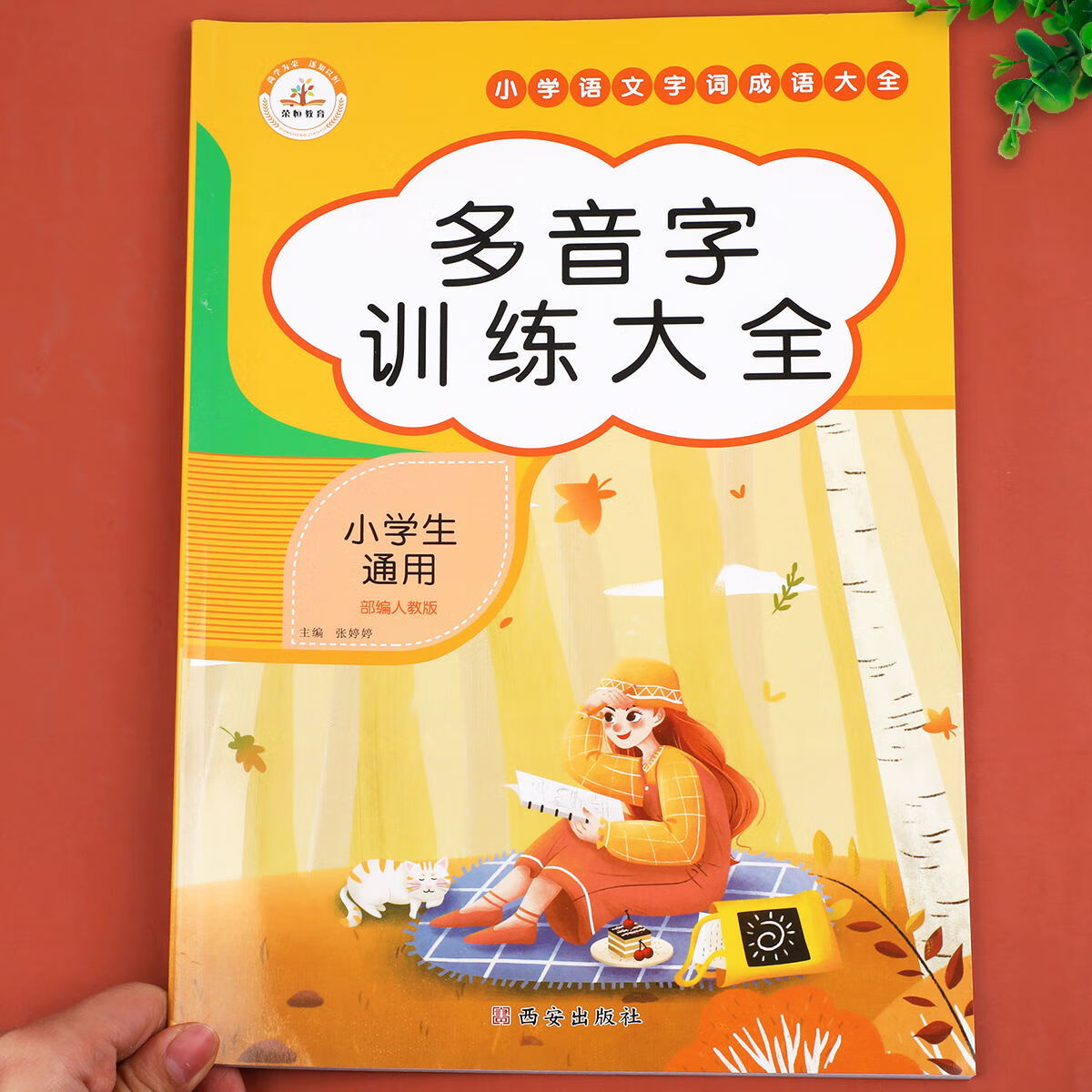 多音字训练大全 基础训练人教版全国通用 小学生词语积累练习 知识汇总手册 拼音训练 近义词反义词 量词重叠 多音字训练大全 小学通用