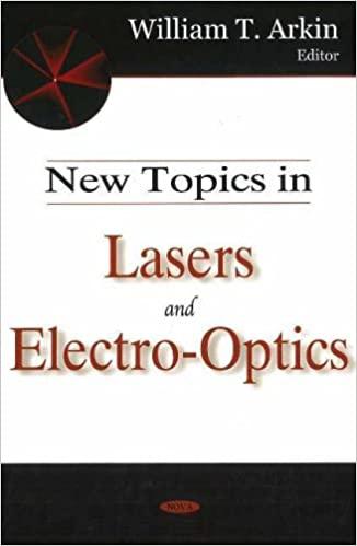 New Topics In Lasers And Electro-Optics