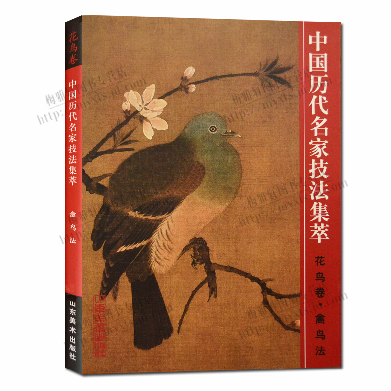 中国历代名家技法集萃 花鸟卷禽鸟法 国画技法 山东美术出版社