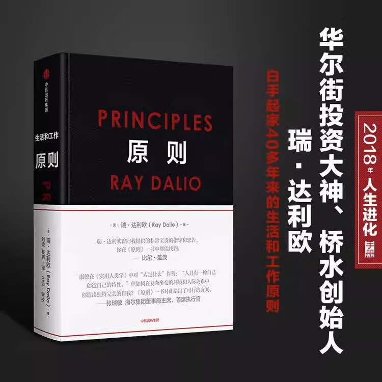 原则1 生活和工作 瑞·达利欧中文版RayDalio著principles作企业经营管理书籍人生管理企业管理生活管理爆裂混乱 原则1 生活和工作