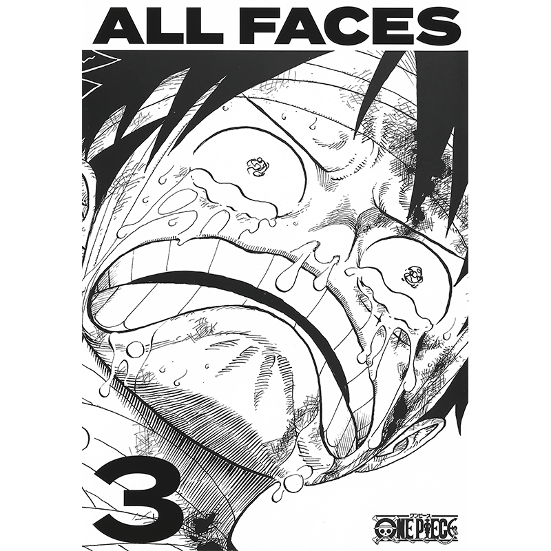 漫画 航海王 ONE PIECE ALL FACES 3 爱藏版 日文原版 尾田荣一郎25年漫画AI解读 集英社 海贼王 日本原装进口 书