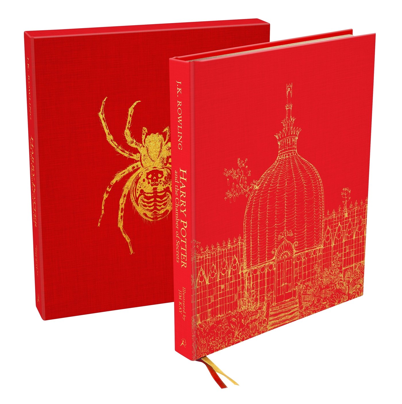 Harry Potter and the Chamber of Secrets: Deluxe Illustrated Slipcase Edition哈利波特与密室 英版豪华精装彩绘插图收藏版