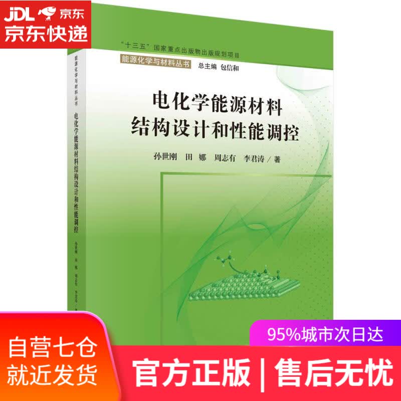 电化学能源材料结构设计和性能调控 孙世刚等 科学出版社