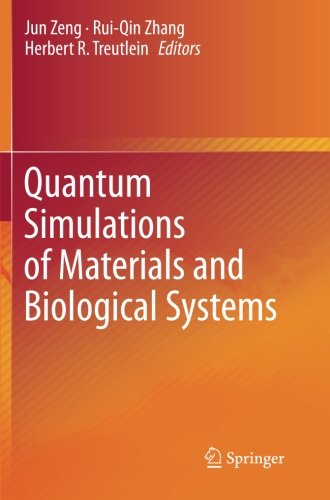 Quantum Simulations of Materials and Biological Systems