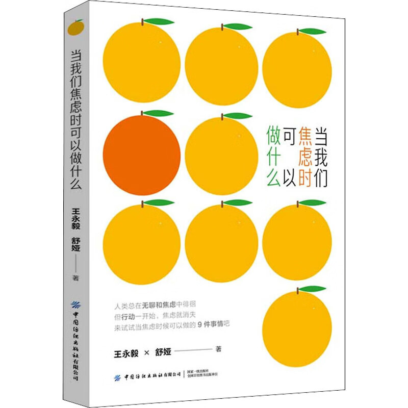 当我们焦虑时可以做什么 王永毅,舒娅 书籍