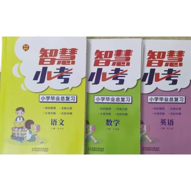 现货 2023智慧小考语文数学英语小升初小学毕业总复习名校冲刺 智慧小考英语