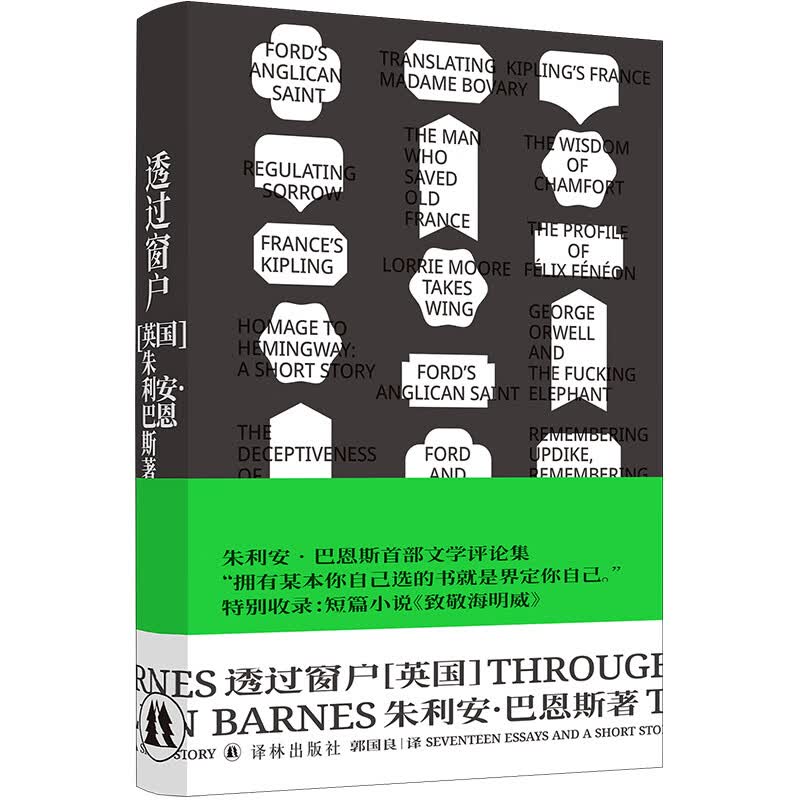 巴恩斯作品：透过窗户（特别收录短篇小说《致敬海明威》）