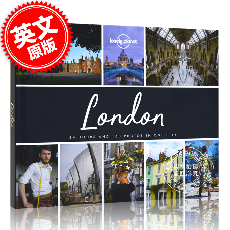 现货 伦敦城市摄影 英文原版 PhotoCity London 孤独星球 lonely p
