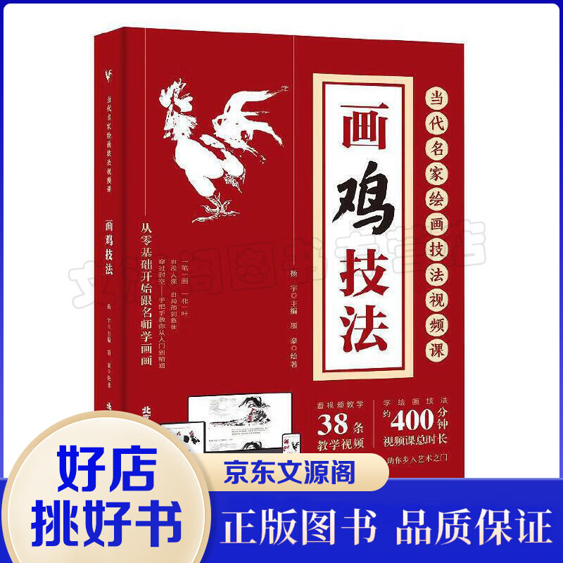 当代名家绘画技法视频课-画鸡技法