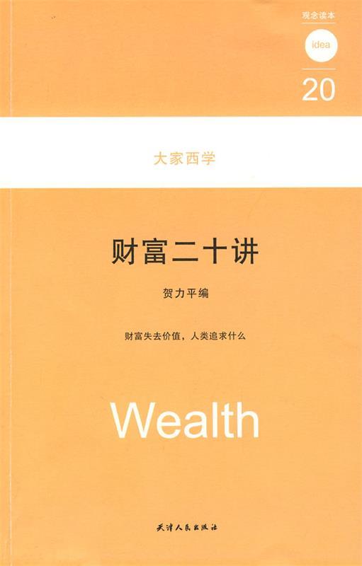 财富二十讲 贺力平编