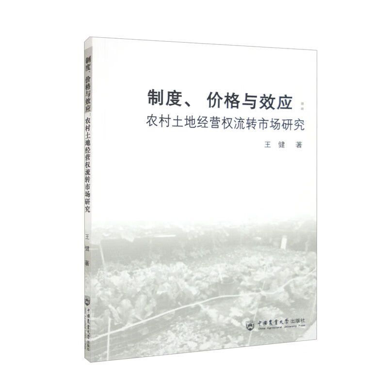 制度、价格与效应：农村土地经营权流转市场研究