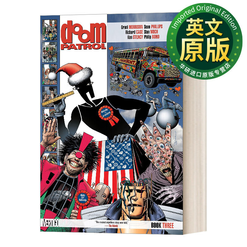 Doom Patrol Book Three 末日巡逻队3 英文原版 英文版 Grant Morrison