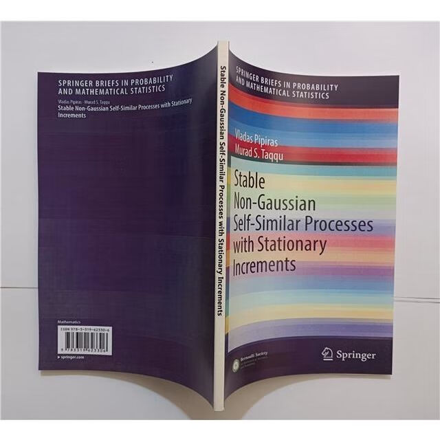 Stable non-Gaussian self-similar processes 全新 纸质书