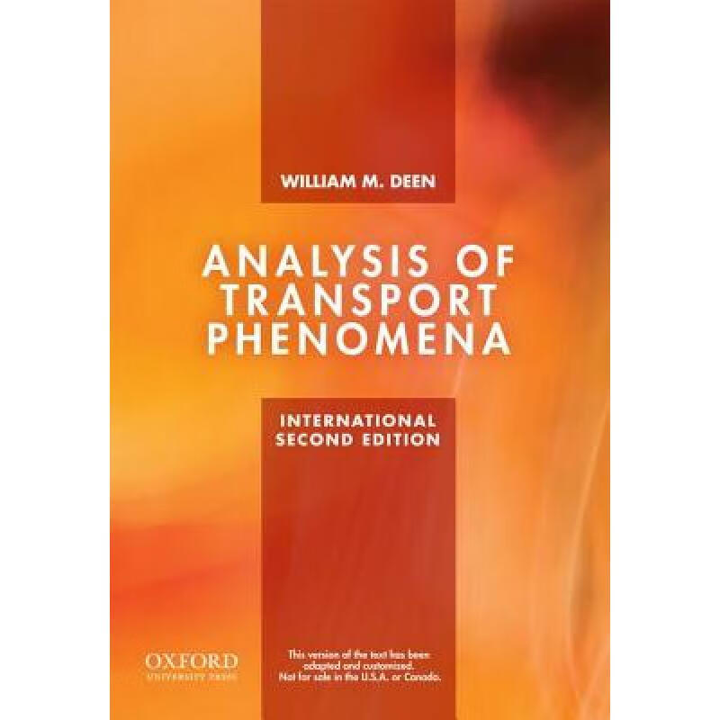 Analysis of Transport Phenomena (Topics in C...