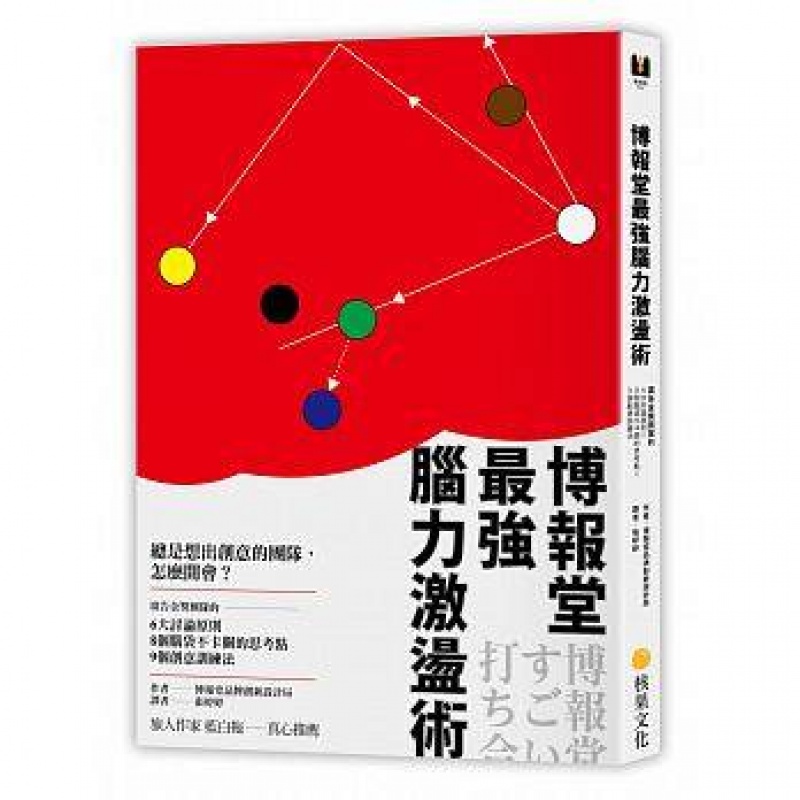 台版 博报堂强脑力激荡术 广告金奖团队6大讨论原则8个脑袋不卡关思考点9个创意训