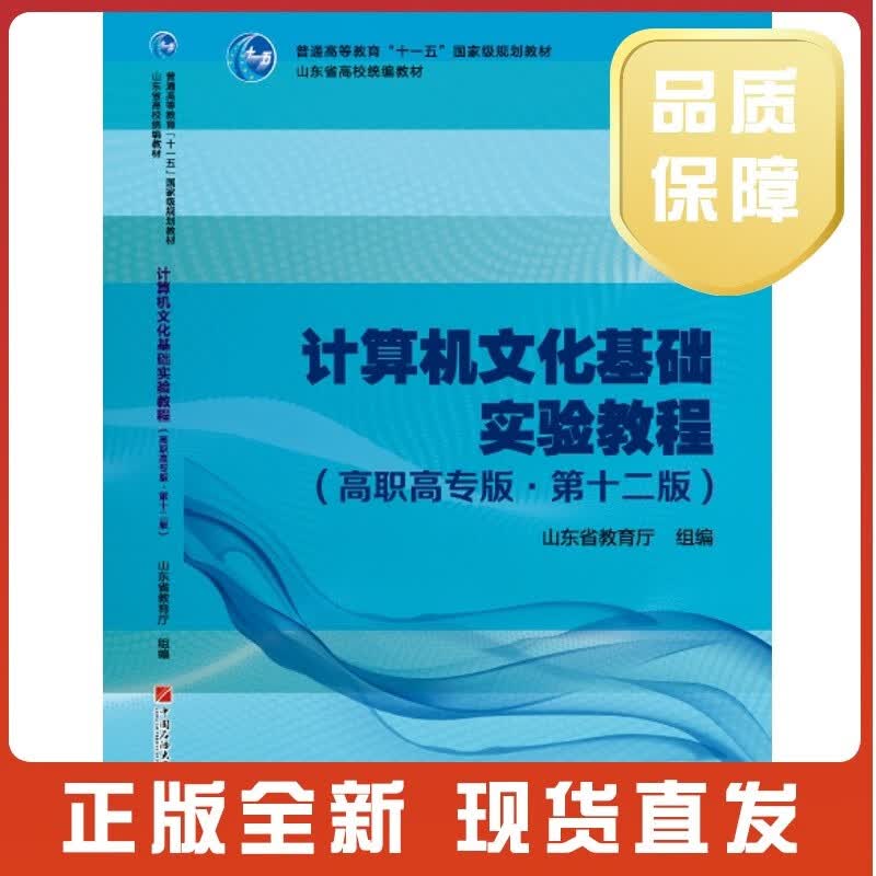 计算机文化基础实验教程（高职高专12版）h