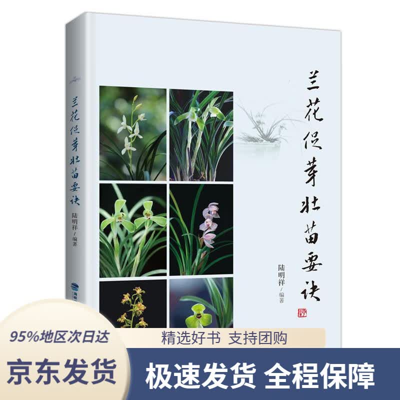 【 京东配送 支持团购】兰花促芽壮苗要诀陆明祥福建科学技术出版社