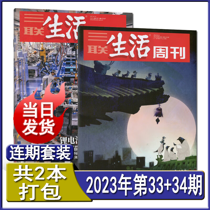 多选】三联生活周刊杂志2023年第1-34期8月总第1252期看天下中国环球新闻人物新周刊 新2本【2023年第33+34期】