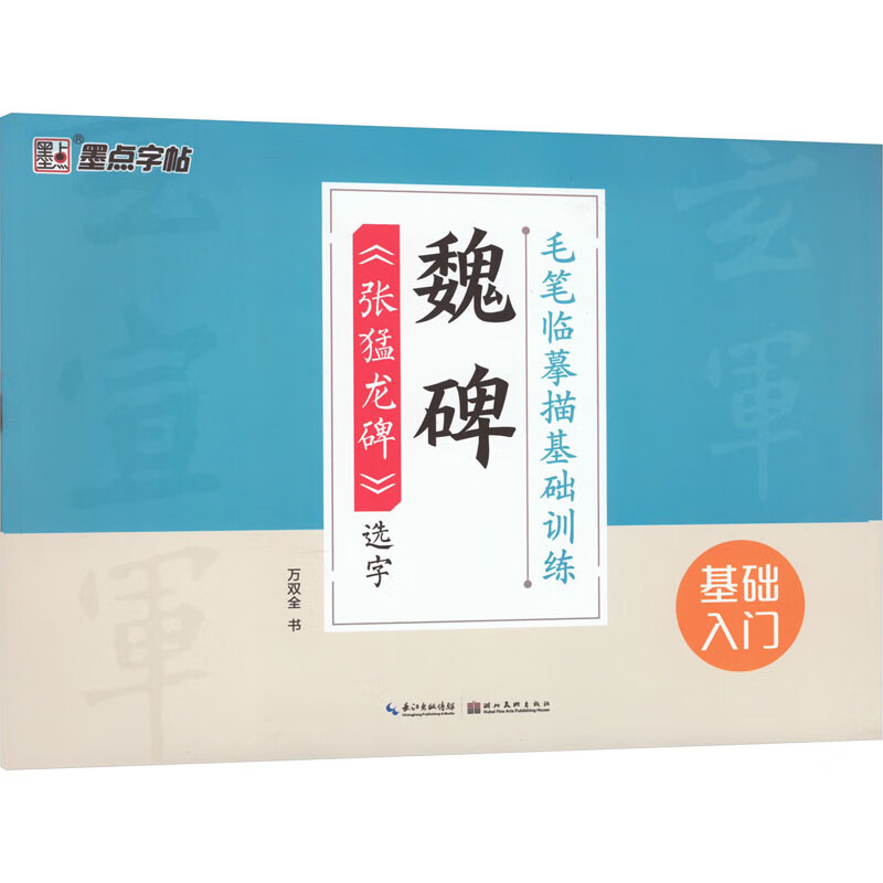 魏碑《张猛龙碑》选字 图书