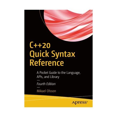 C++20 Quick Syntax Reference 纸质书 通用
