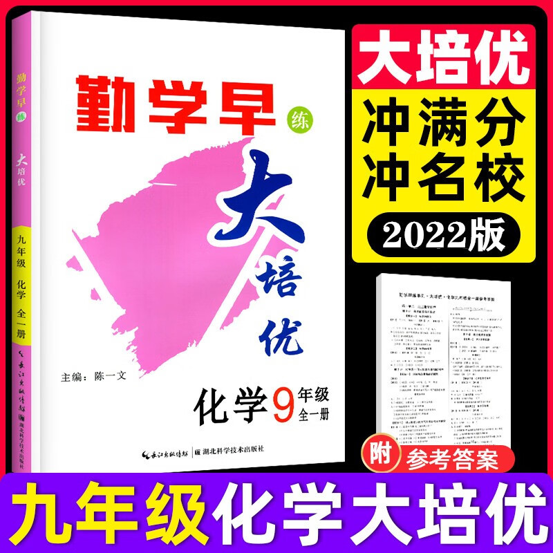 2023版勤学早 大培优九年级全一册化学人教版