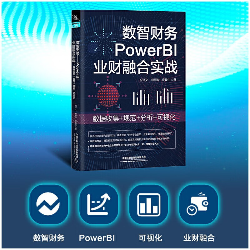 数智财务-PowerBI 业财融合实战（数据收集+规范+分析+可视化）祝泽文，熊丽华，廖县生 著