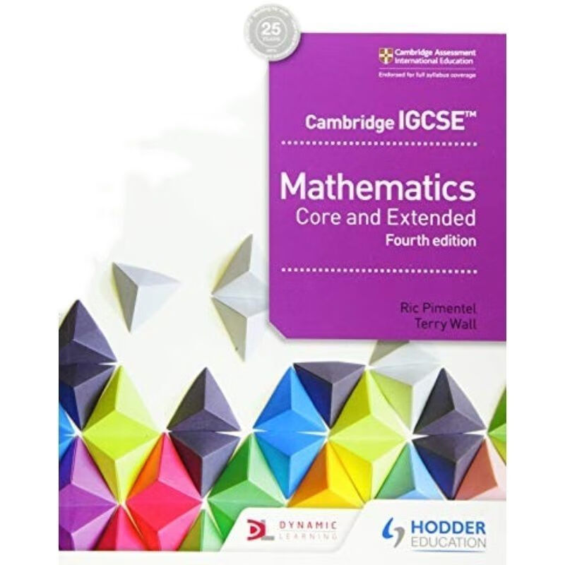 Cambridge IGCSE Mathematics Coreand Extende 全彩纸质书