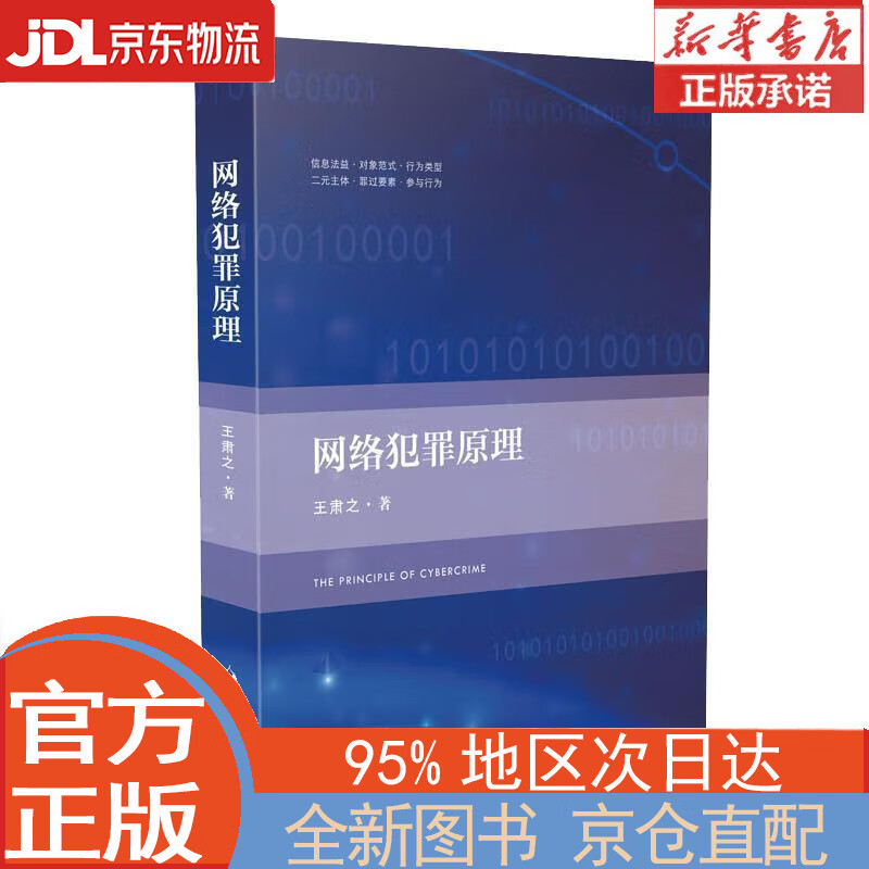 【全新畅销书籍】网络犯罪原理 王肃之 人民法院出版社