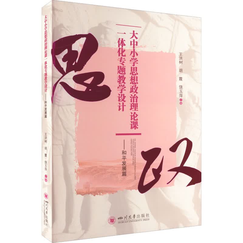 大中小学思想政治理论课一体化专题教学设计——和平发展篇 图书