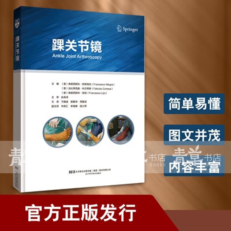 踝关节镜 骨性撞击病因分类治疗关节镜操作陷阱和技巧 踝关节软骨和骨软骨缺损病因分类治疗 于腾波等 辽宁科学技术出版社