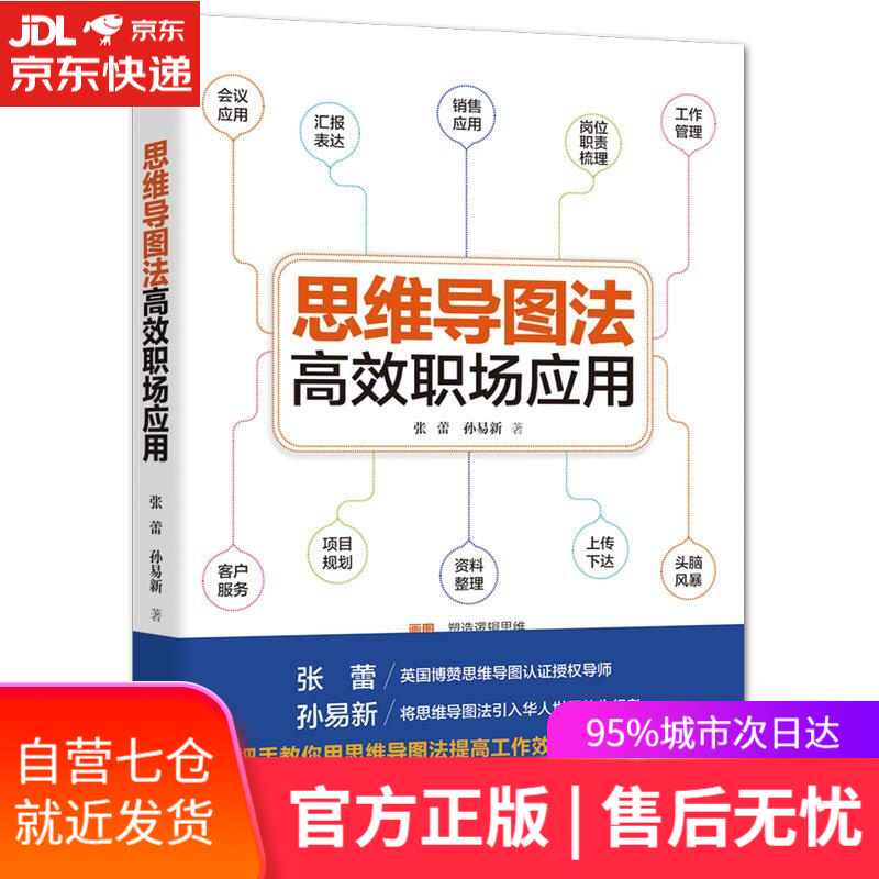 思维导图法高效职场应用 张蕾,孙易新 浙江人民出版社