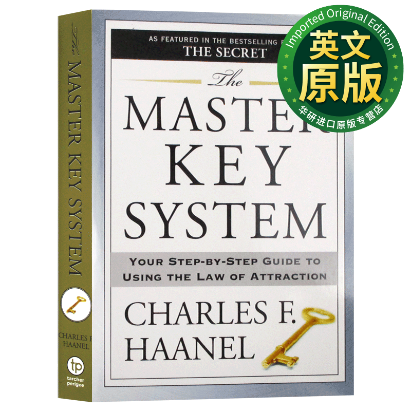 预售 吸引力法则指南 The Master Key System 英文原版 英文版