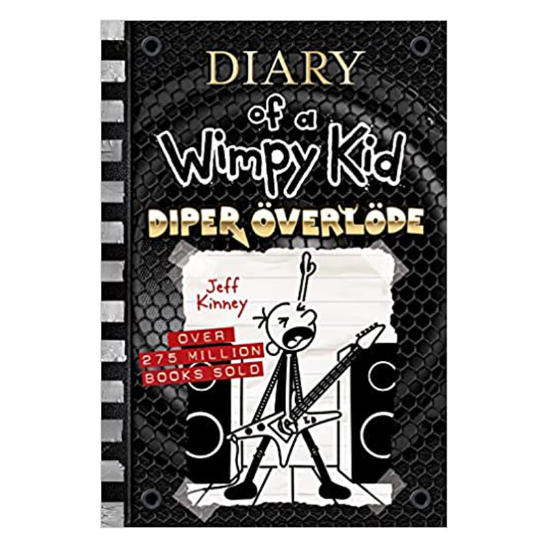 英文原版读物小屁孩日记系列书籍 diary of a wimpy kid 英文版哭包日记漫画章节书 the meltdown杰夫金尼 儿 小屁孩日记 17（精装）