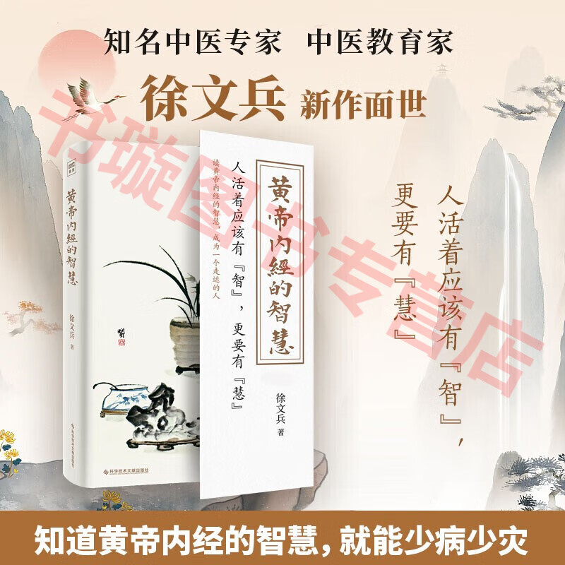 中医的常识 徐文兵的书新作 另著徐文兵梁冬对话黄帝内经 饮食滋味知己 四季养生堂主持人 图书 【单册】黄帝内经的智慧
