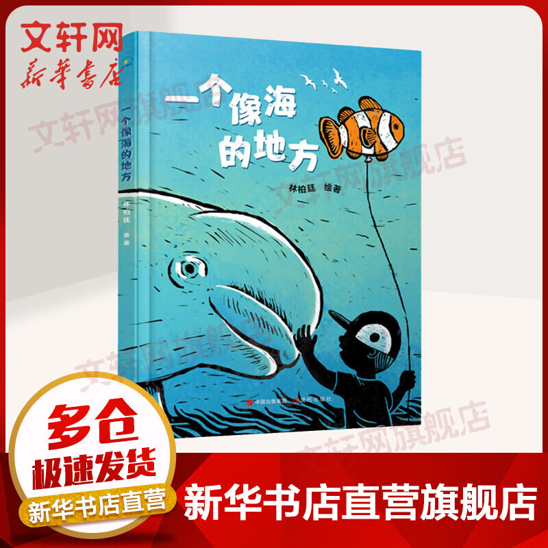 一个像海的地方 幼儿图书 绘本 早教书 儿童书籍 图书 儿童读物 图书