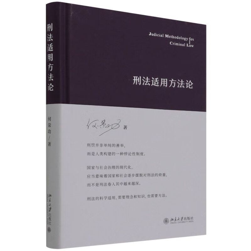刑法适用方法论(精)