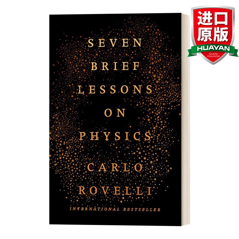 Seven Brief Lessons on Physics 英文原版 七堂极简物理课 意大利理论物理学家卡洛 罗韦利 精装 英文版 进口英语原版书籍